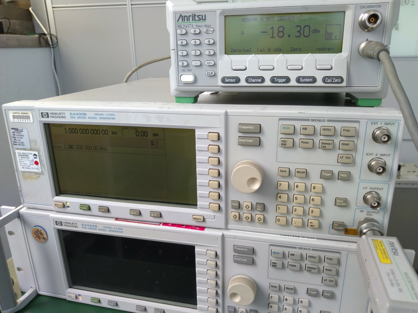 Anritsu MA2472B Power Sensor 10MHz to 18Ghz, N connector, -70 to +20dBm ...