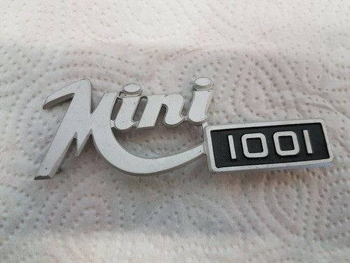 Austin Mini Van Clubman Innocenti Cooper grille badge "1001" Schriftzug ...