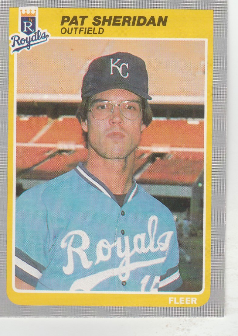 FREE SHIPPING-MINT-1985 (ROYALS) Fleer #213 Pat Sheridan | eBay