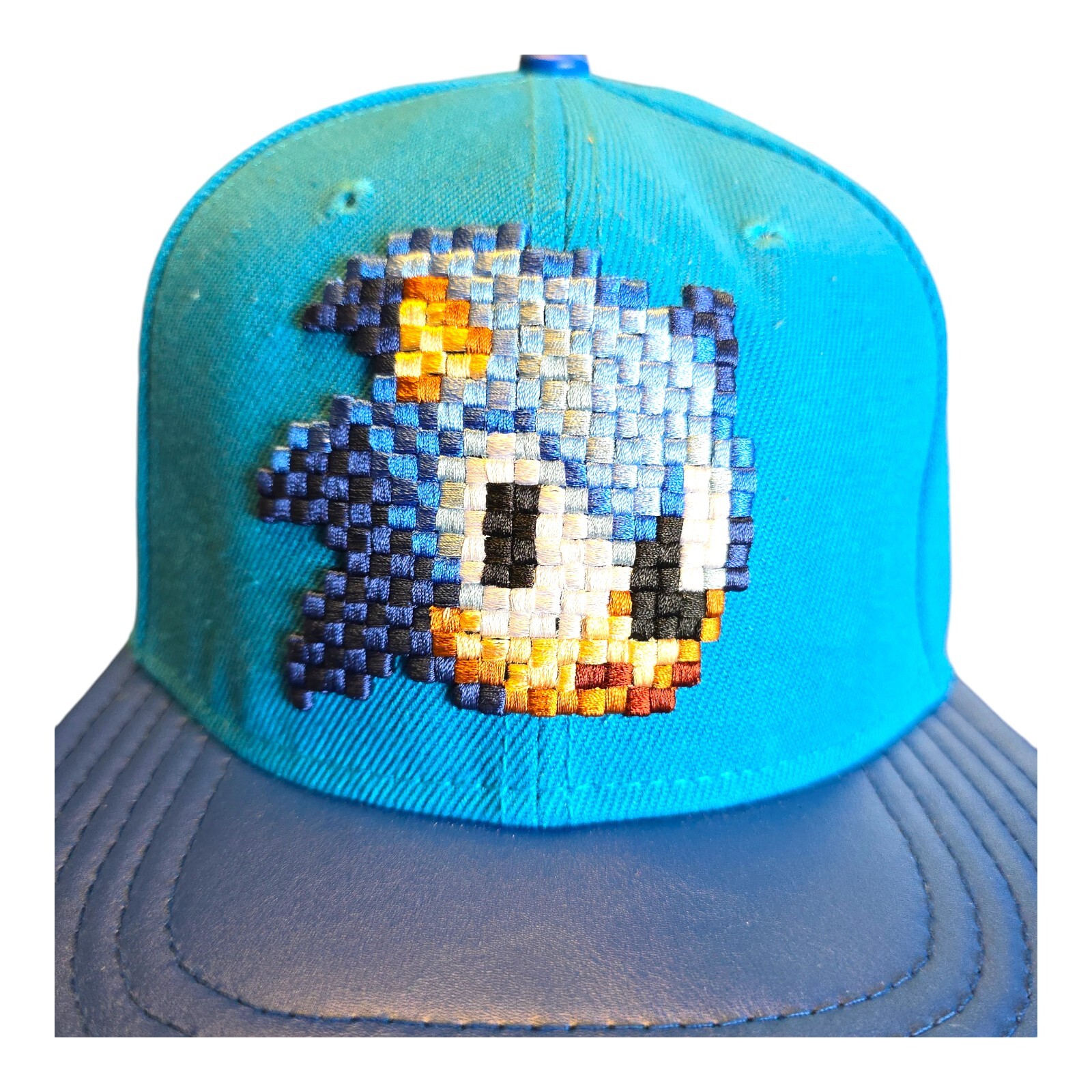 Sega Sonic The Hedgehog Hat Cap 8-Bit Pixel Don't Blink Snapback ...
