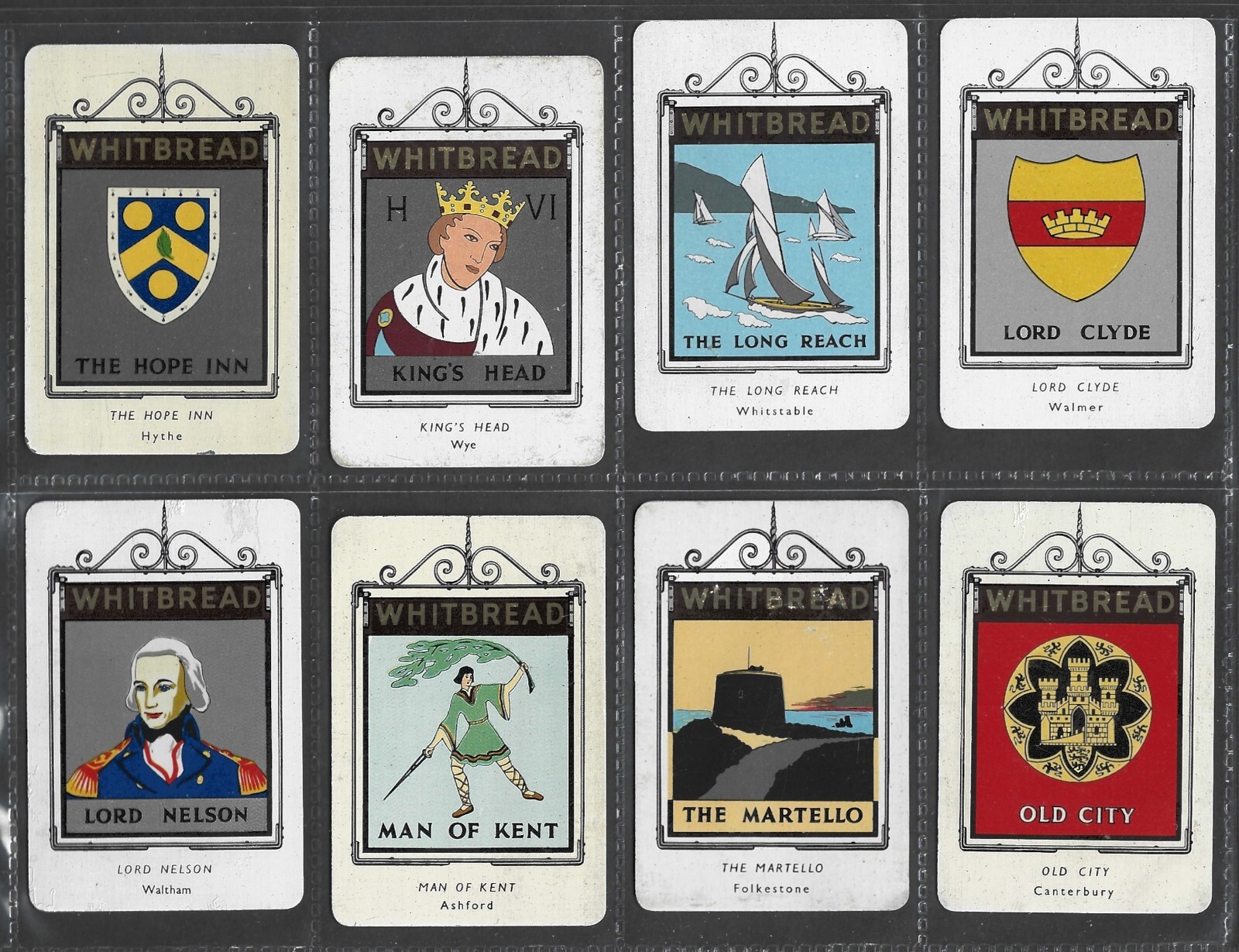 WHITBREAD INN SIGNS 3rd SERIES, METAL COMPLETE YOUR SET SELECT YOUR ...