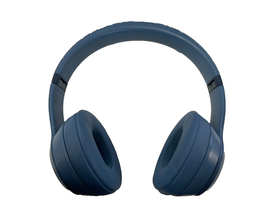 DAMAGED -Beats By Dre -Solo 4 - Blue - Headphones | eBay UK