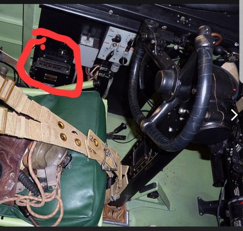 Lancaster bomber WW2 RAF BC-602 Radio control unit for SCR-522 barn ...