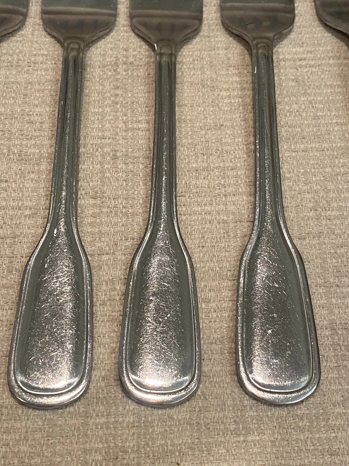 13 Pc Oneida Rogers STANFORD Stainless Forks Teaspoons Spoon Colonial ...