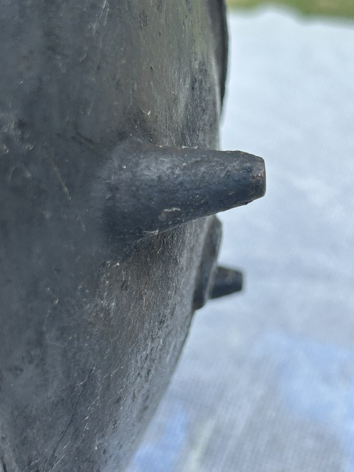 Large Antique Cast Iron 3 leg Cauldron 9” Gypsy Witch Pot Lard Kettle ...