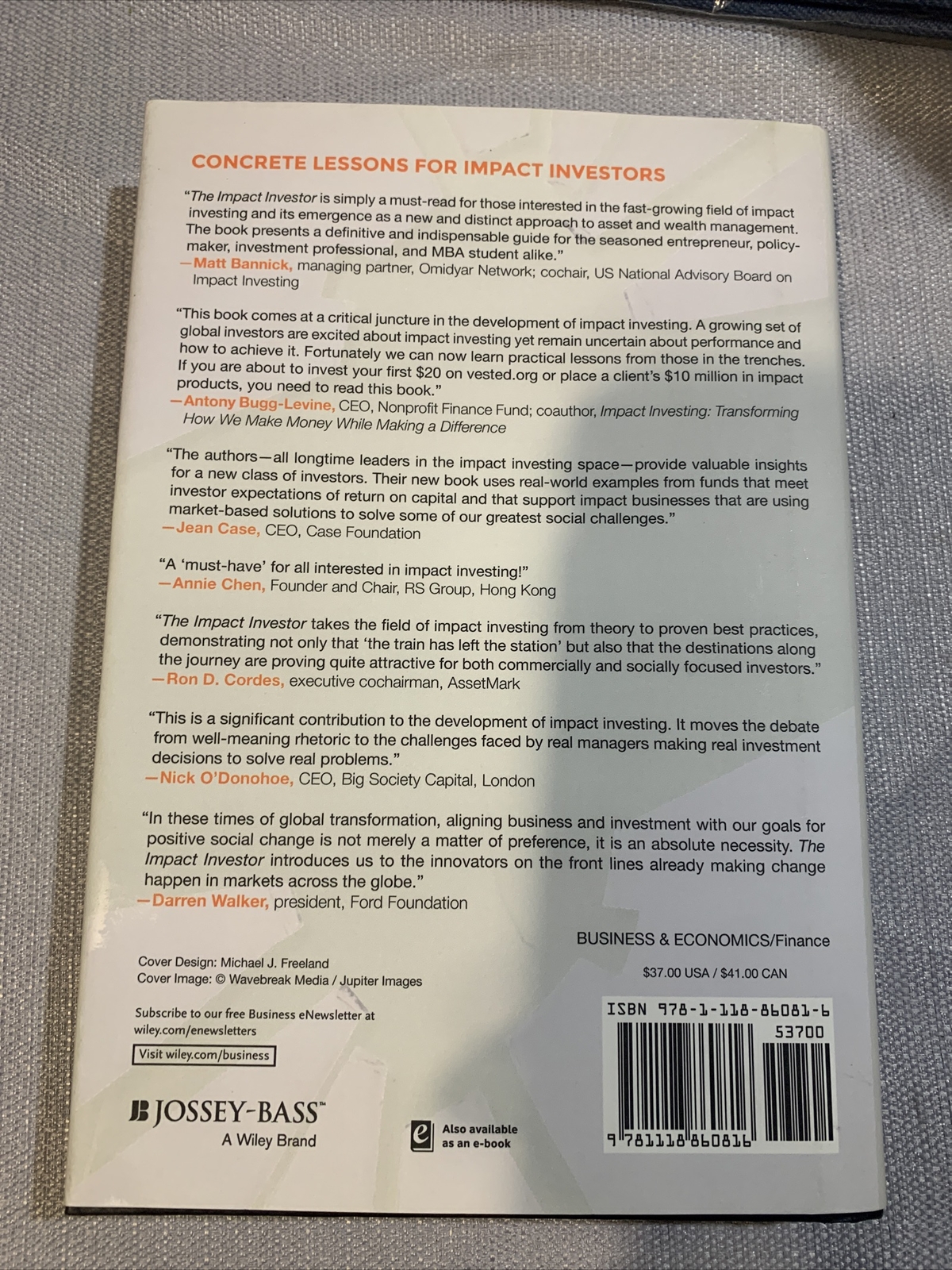 The Impact Investor : Lessons in Leadership and Strategy for ...