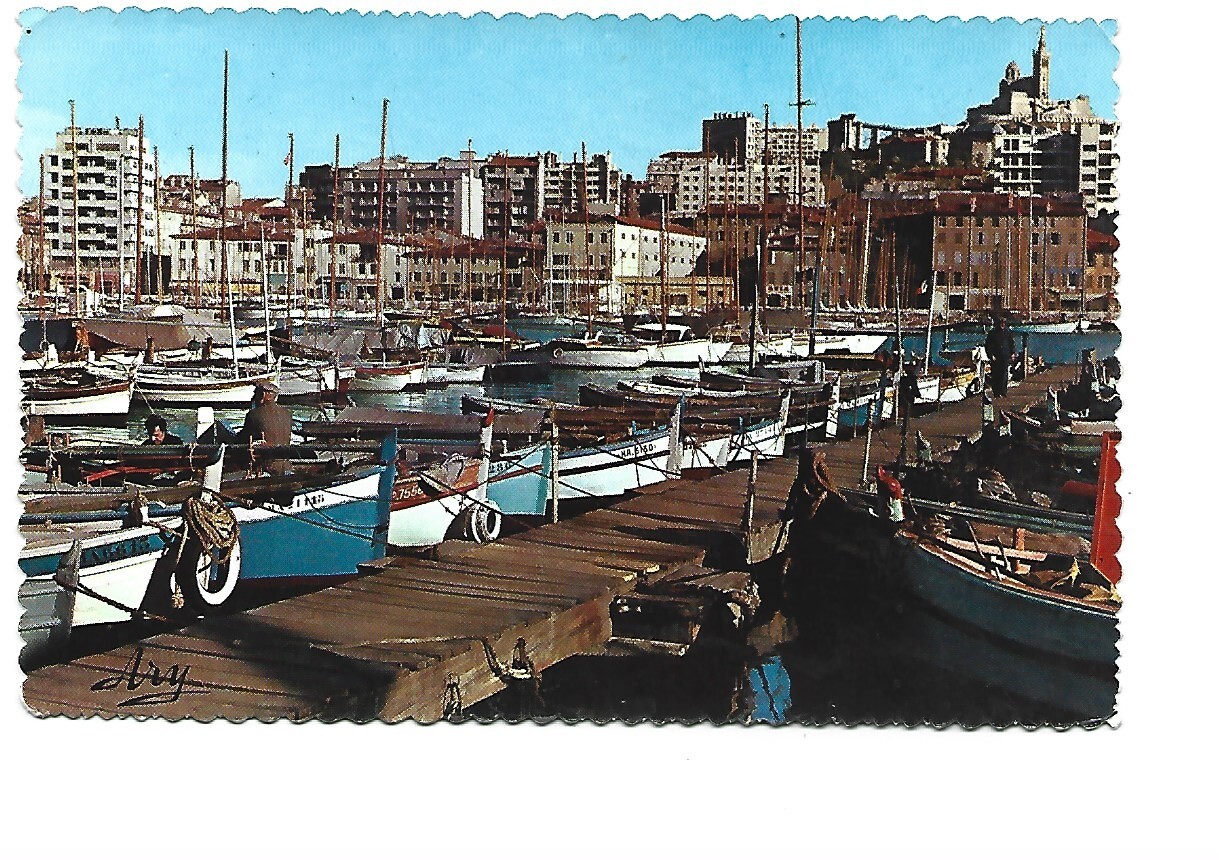 13 Marseille Boats Of Fishing IN the Port | eBay Australia