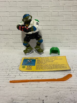 Slap Shot Leo TMNT Teenage Mutant Ninja Turtles Figure + accessories ...