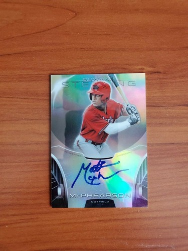 Matt McPhearson - 2013 Bowman Sterling Autograph ON-CARD AUTO #/150 | eBay
