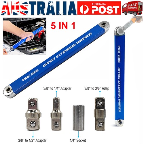Spanner Extension Wrench Set Offset Ratchet Spanner Extender with ...