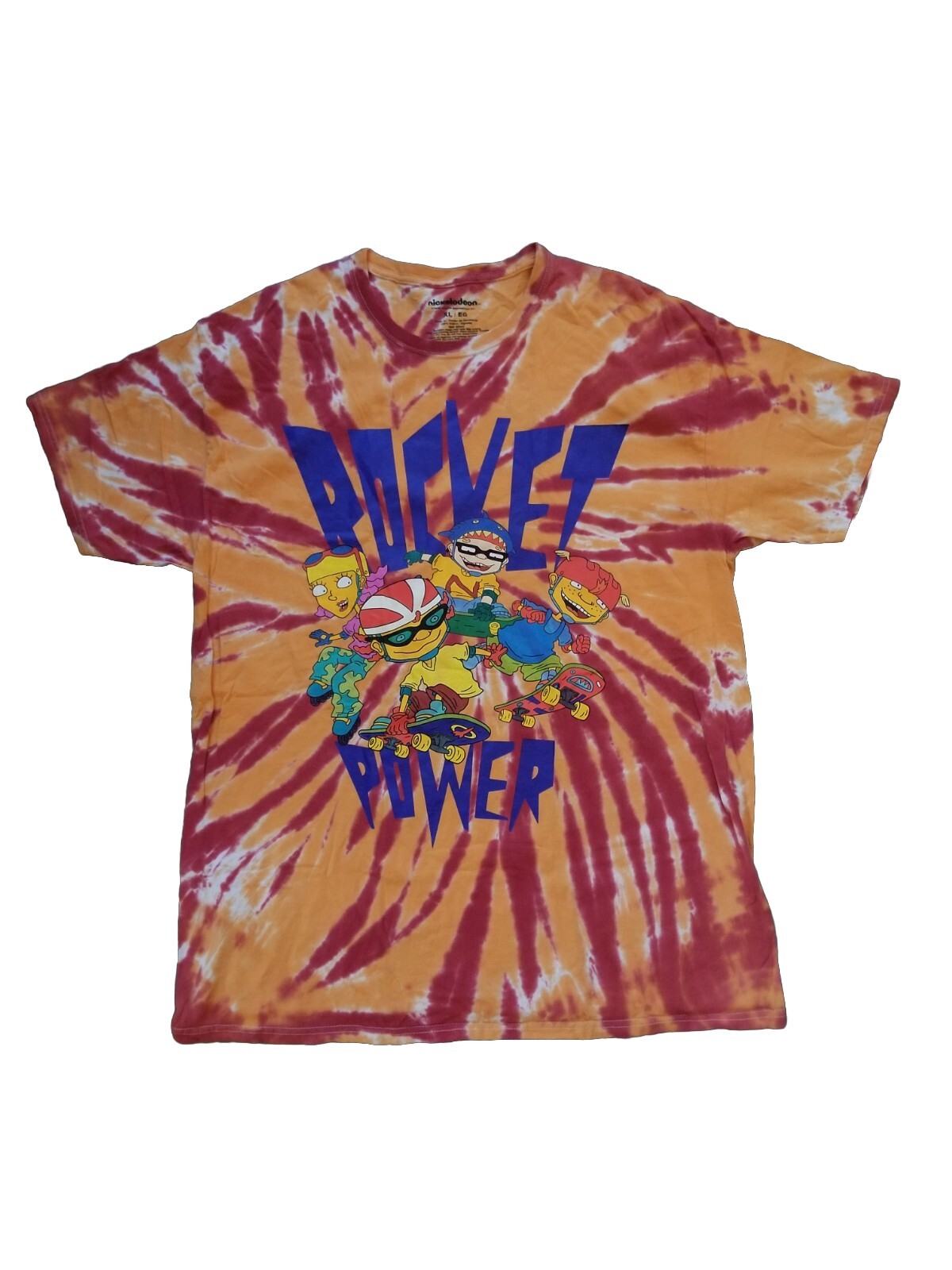 Vintage Rocket Power Nickelodeon T Shirt Skateboard S… - Gem