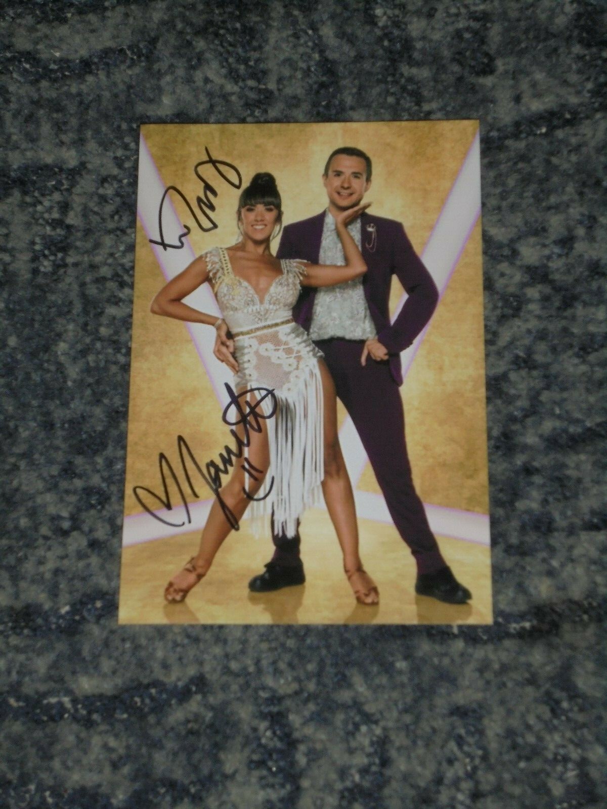 WILL BAILEY & JEANETTE MANRARA- STRICTLY COME DANCING-POSTCARD PHOTO ...