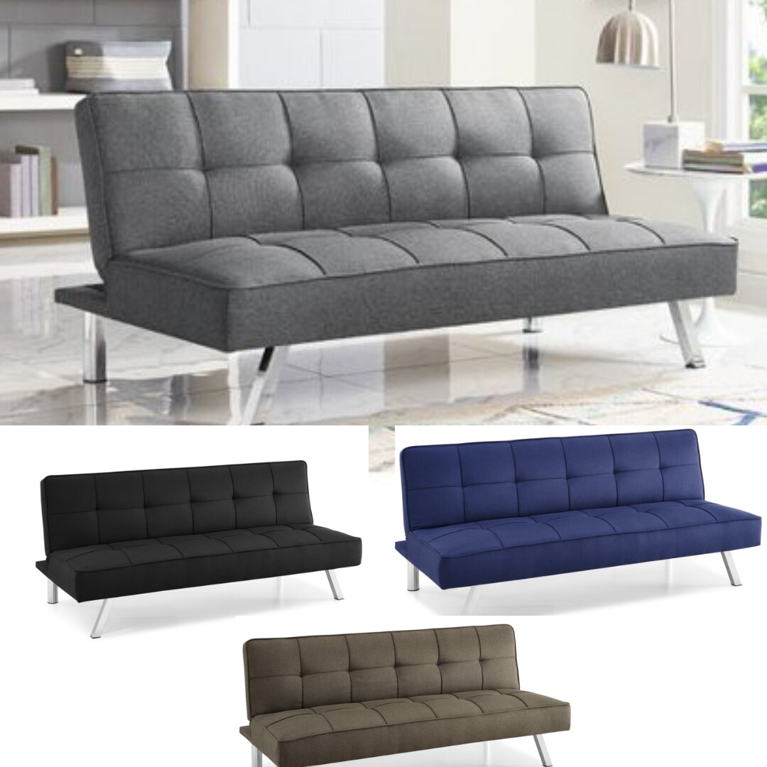Serta Corey Convertible Futon Sofa Bed | Baci Living Room