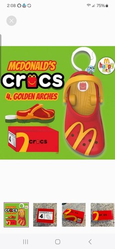 2024 McDonald's Mini Crocs Keychain Happy Meal Toy #4 | eBay