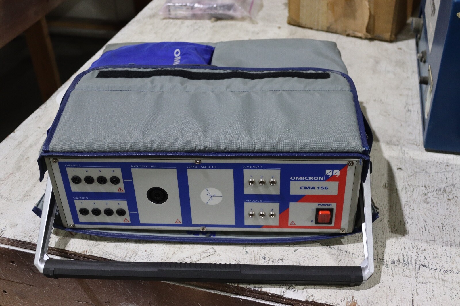 Omicron CMA 156 6 Phase Current Amplifier Relay Test Set Booster | eBay