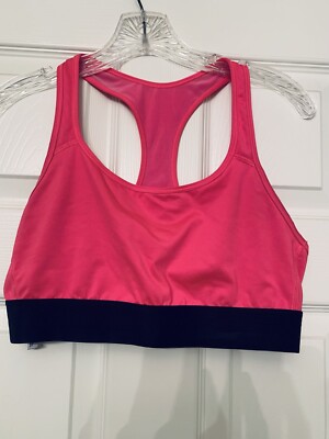 The Player By Victoria’s Secret Pink Racerback Sports Bra Size Large | eBay