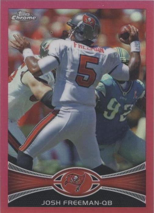 2012 Topps Chrome - Josh Freeman #145 BCA Refractor /399 for sale ...