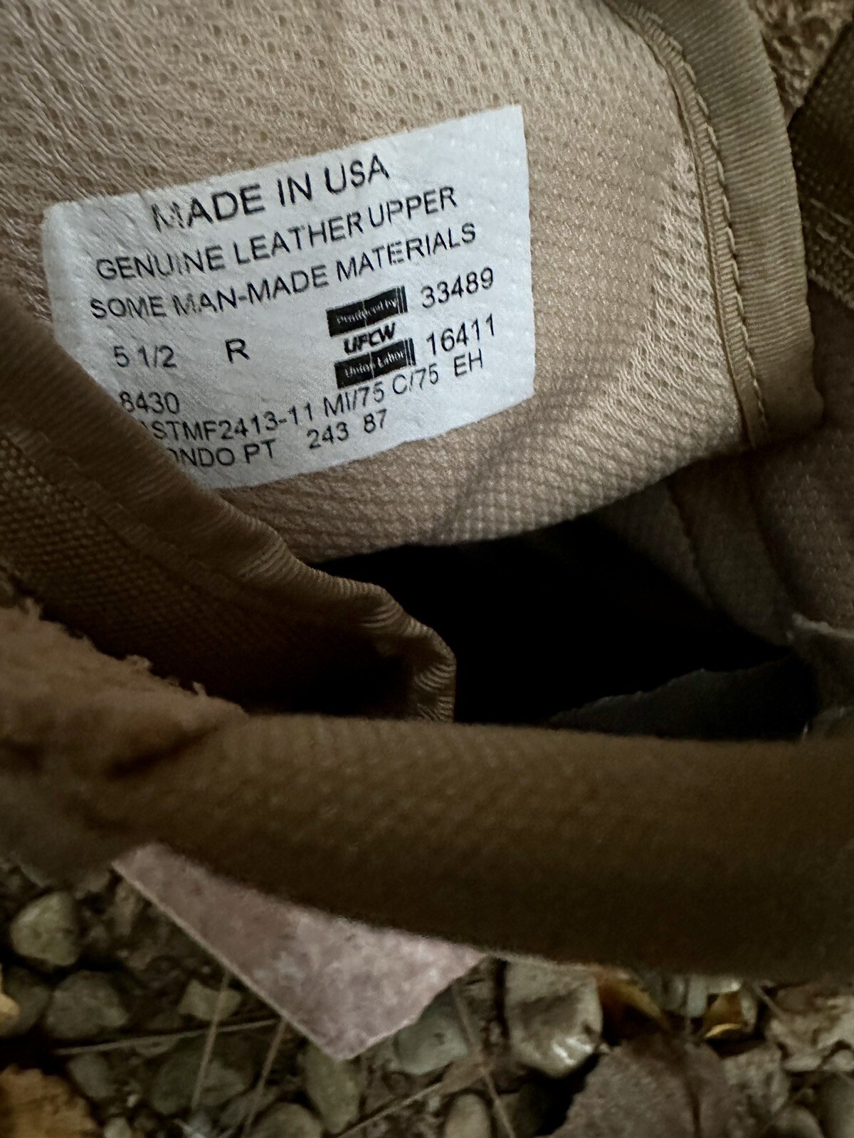 Military Combat Vibram Tactical Steel Toe Desert Boot… - Gem