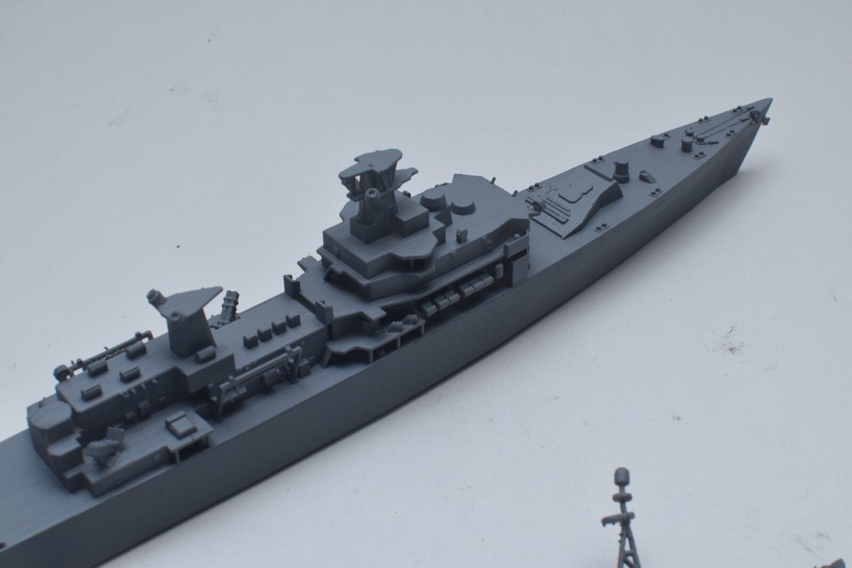 3D printed 1/700 USS BELKNAP class (CG-26) guided missile cruisers GAGA ...