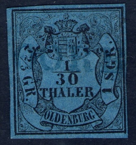 MOORBURG auf Oldenburg Nr . 2 Typ I - Q1 - A2 - SS - signiert | eBay.de