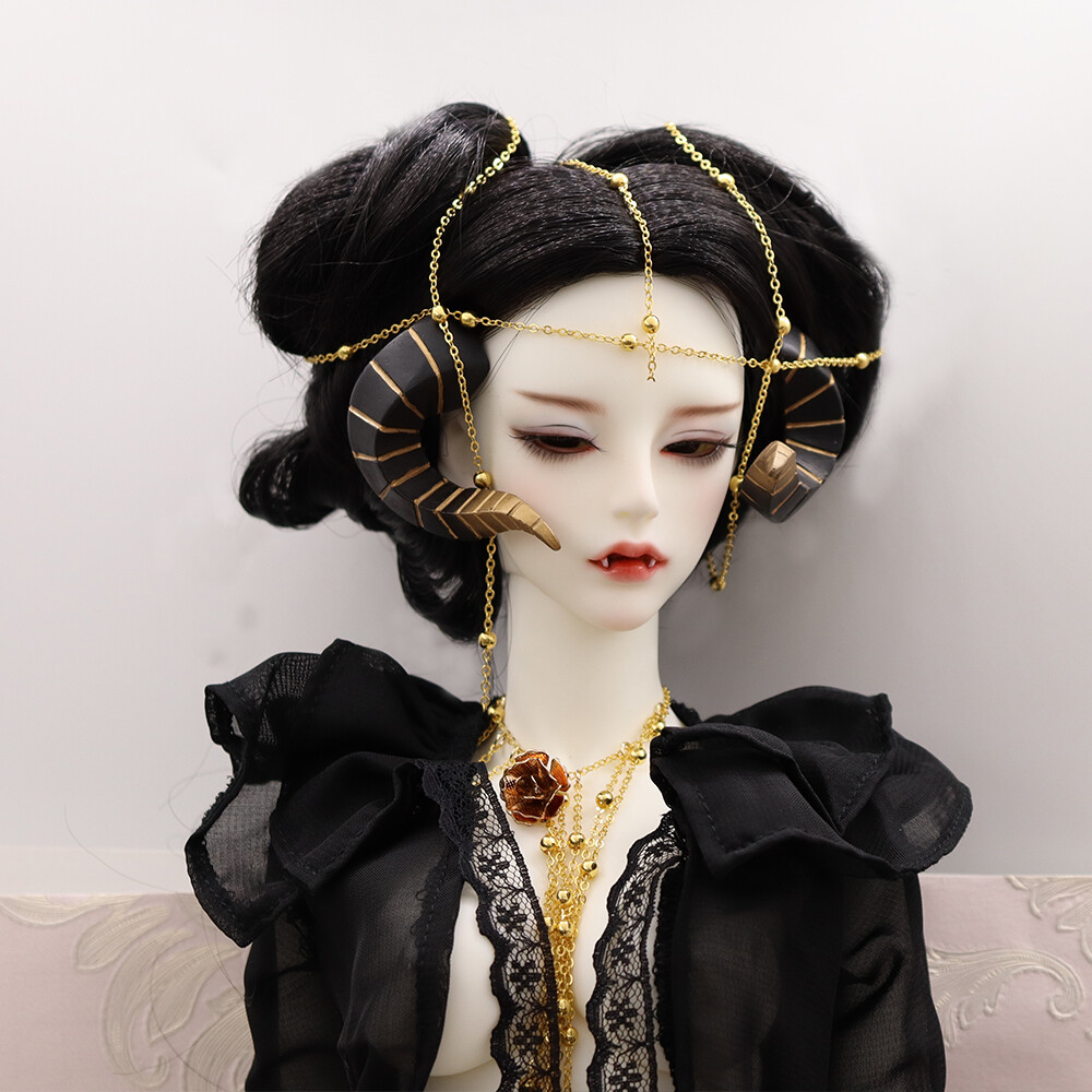 Sexy 1/3 BJD Doll Resin SD Ball Jointed Doll Face Makeup Vampire Girl ...