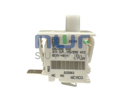 632125 Frigidaire Gibson OEM Replacement Gas Furnace Blower Door Switch ...