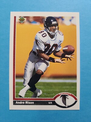 ANDRE RISON 1991 UPPER DECK FOOTBALL CARD # 173 F4346 | eBay