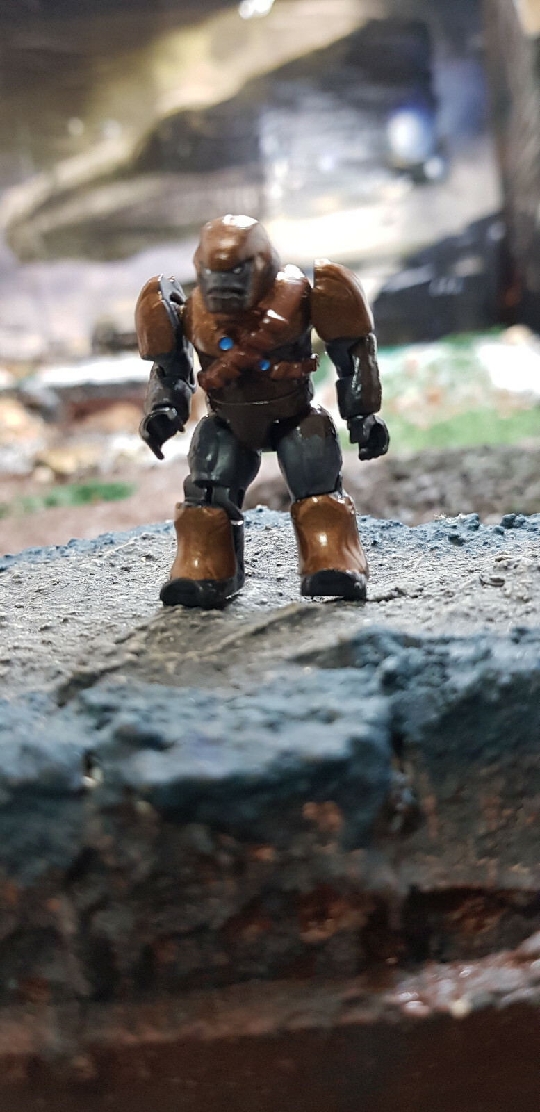 Halo UNSC Covenant flood grunt spartan brute Mega Bloks Construx mini ...