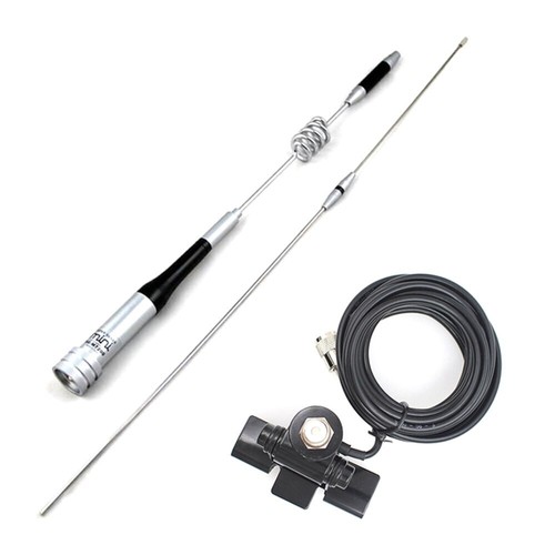 DIAMOND SG-7200 High Gain Dual Band Mobile Antenna RB400 Mount Clip 5M ...