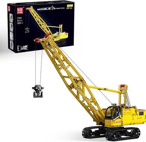 Crawler Crane Remote Control Truck Building Blocks 1205pcs Motorized ...