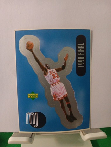 1998-99 Upper Deck Michael Jordan MJ Sticker Collection - Red Back ...