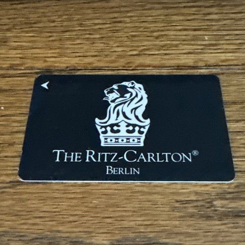The Ritz Carlton Berlin Germany Hotel Room Key Card Collectible Europe ...
