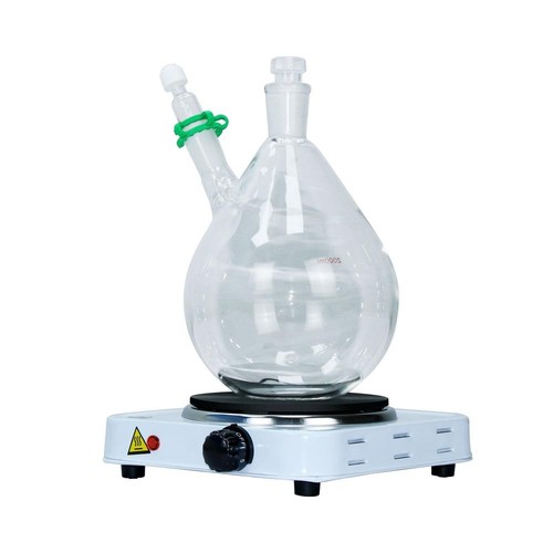 2L Lab Essential Oil Steam Distillation Equipment Glassware Glass Tool ...