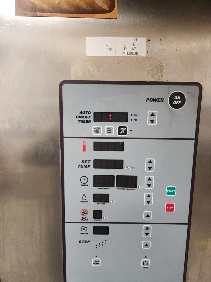 2015 Baxter OV500G2-EE Gas Double Rack Bakery Oven w/ Steam | eBay