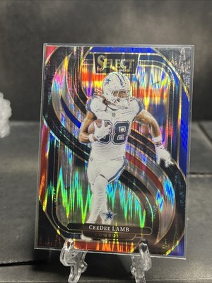2024 Select Football Cee Dee Lamb Blue And Red Shock Premier Level #135 ...