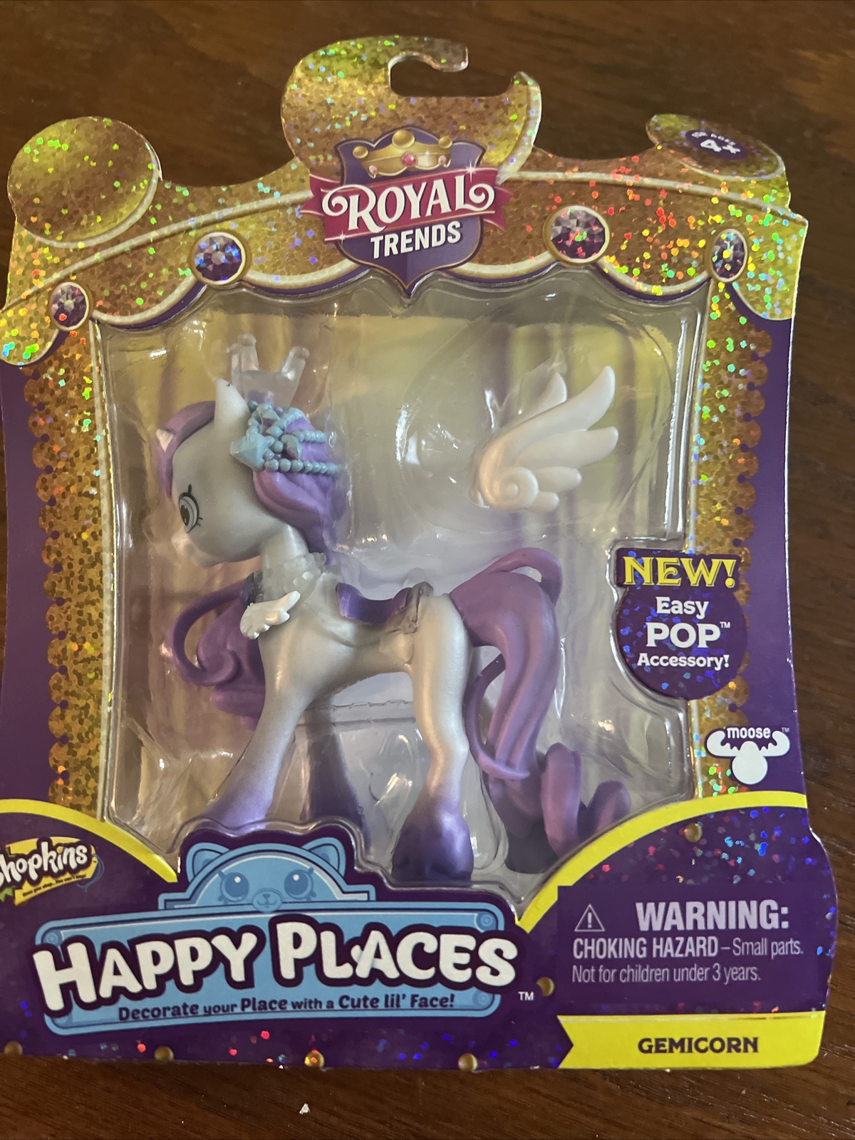 New! Shopkins Happy Places Royal Trends GEMICORN Lil' Shoppie Rare | eBay