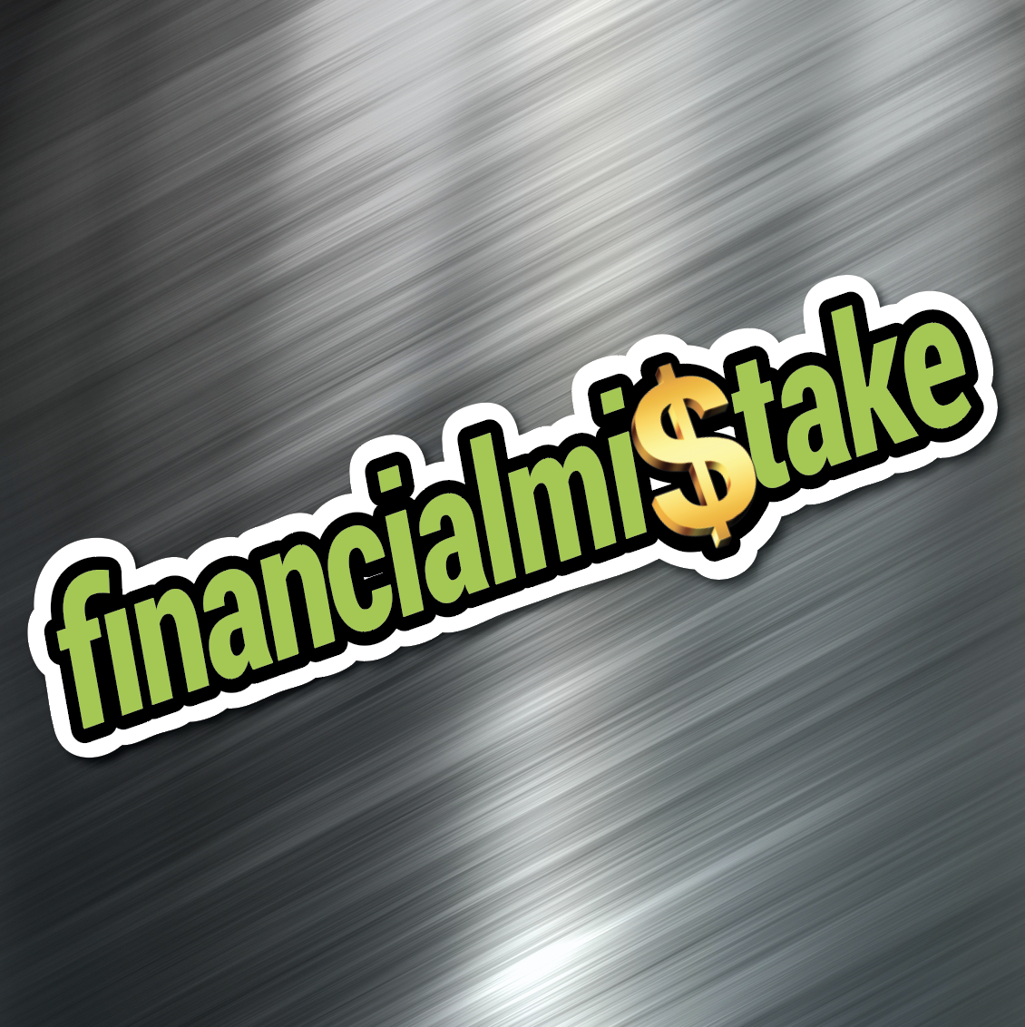 (1) Financial Mistake car Sticker Auto Race Drift JDM Decal Euro Tuner ...