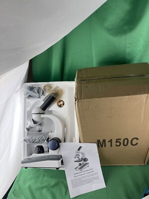 AmScope M150C 40x-1000x Portable Student Compound Microscope ...