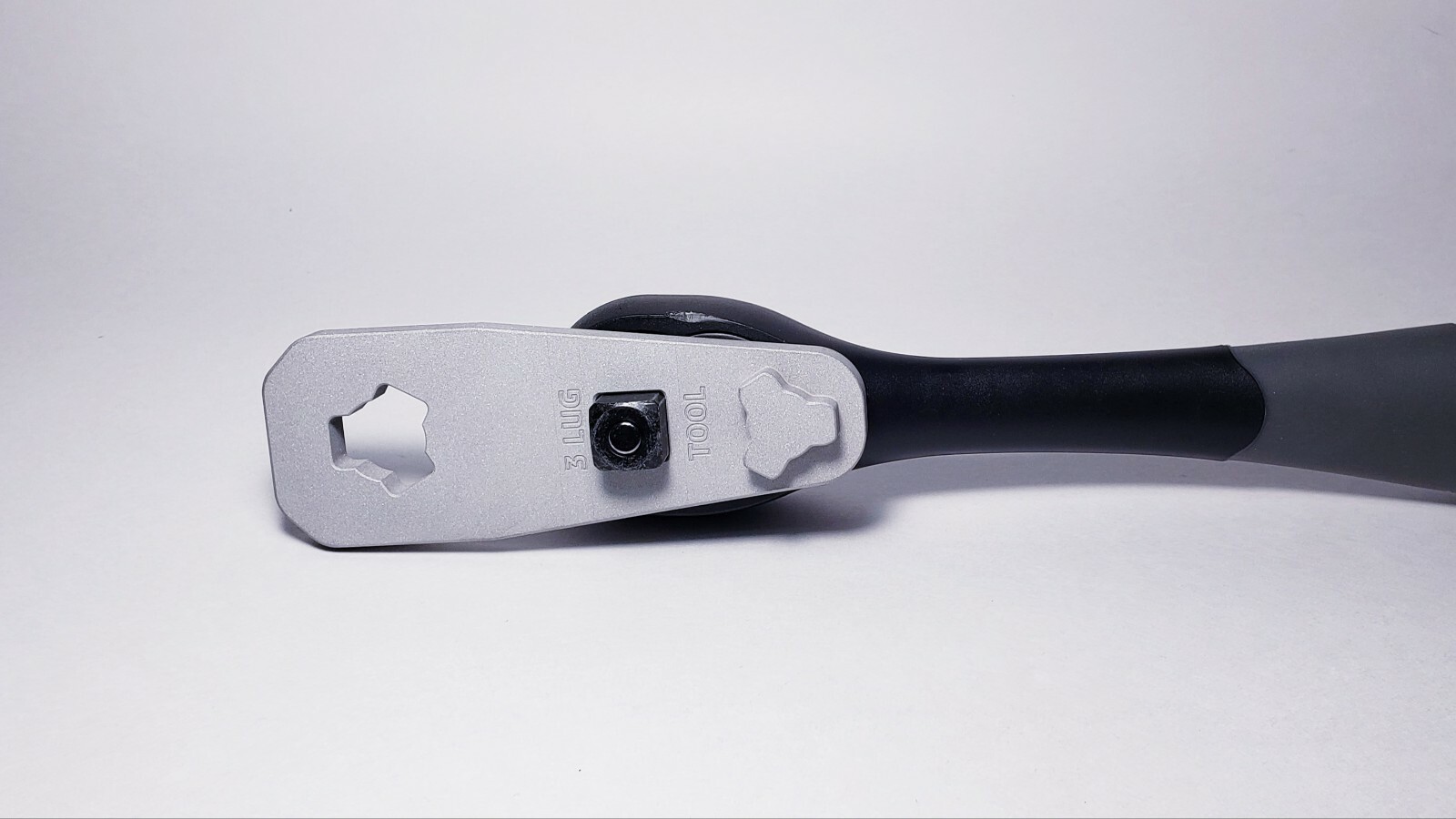 Universal 3 Lug Wrench, Aluminum 2 in 1 Suppressor Tool | eBay