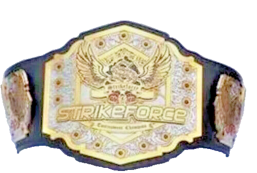 Strike Force world champion wrestling MMA championship belt adult size ...