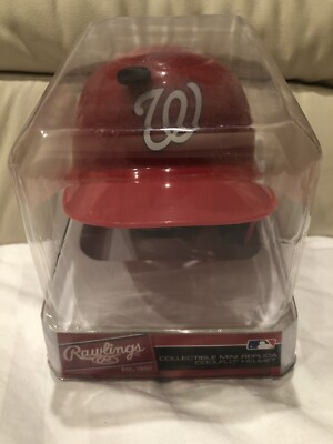 Washington Nationals Mini Batting Helmet COOL FLOW MLB Riddell NEW IN ...