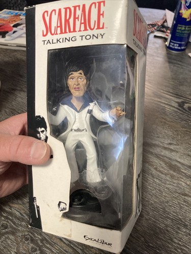 Excalibur Electronics Scarface Talking Tony Figure NIB sealed Tony ...