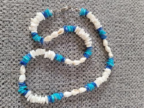 Vintage Handmade Shell Choker Necklace Beautiful Sea Shell Necklace ...