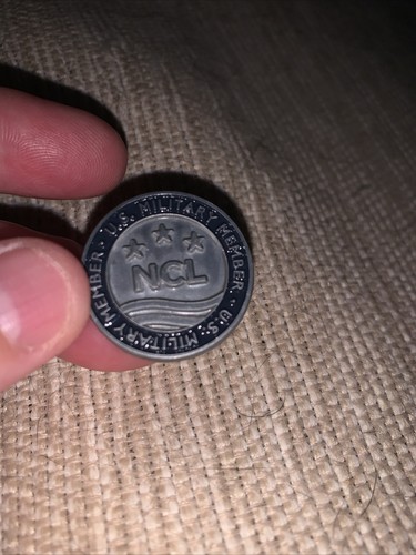 Rare Collectible NCL Norwegian Cruise Lines US Military Member Lapel ...