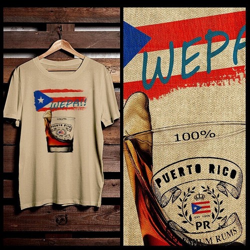 Puerto Rico t-shirt The Bronx Puerto Rican flag Boricua Wepa PR rum ...