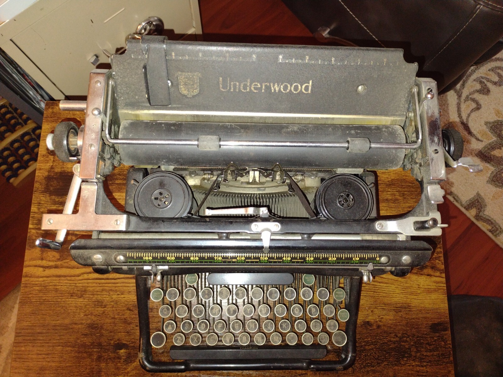1923 Underwood Elliott Fisher Co. Model 11 Manual Typewriter Serial ...