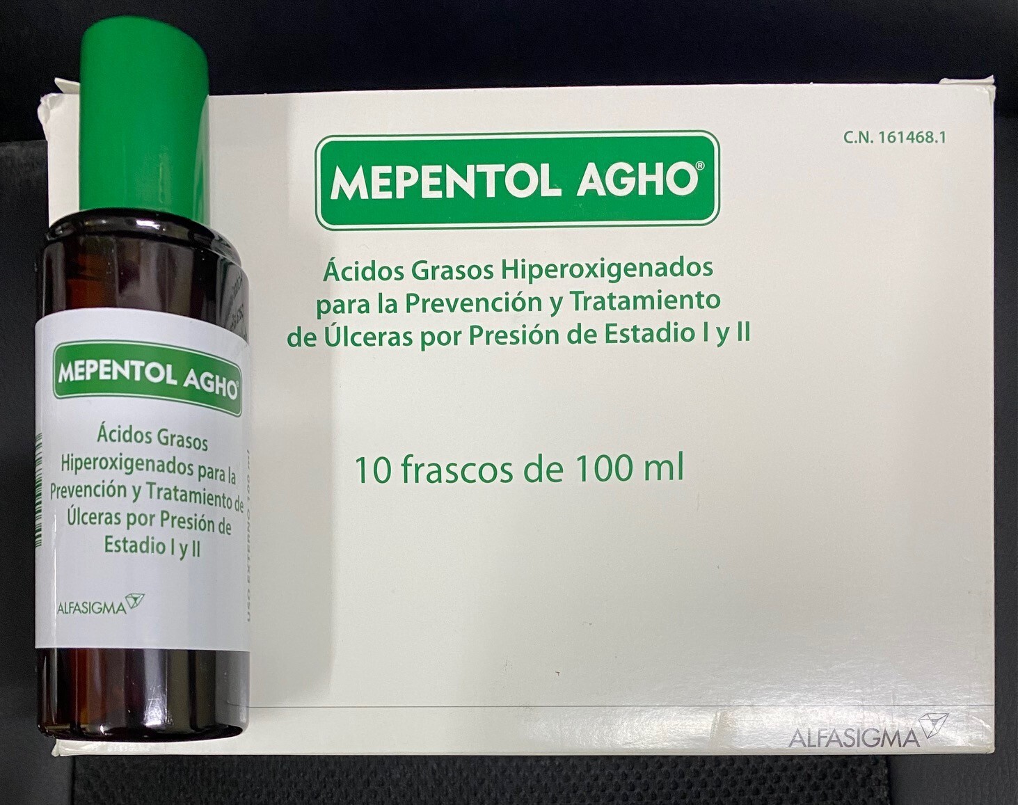 MEPENTOL AGHO 100% Natural Hyperoxygenated oil 100ml SPRAY | eBay