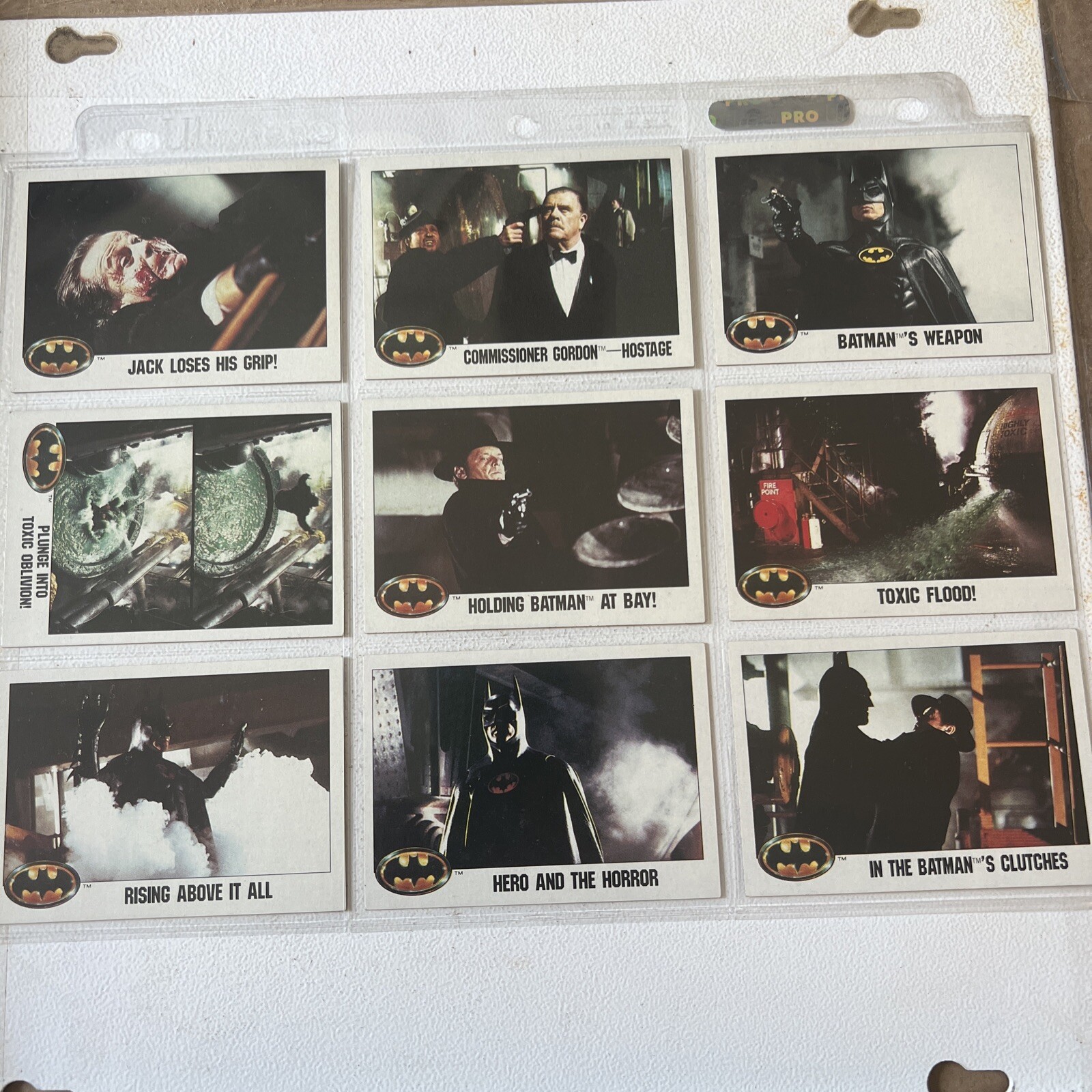 1989 Topps Batman Cards Lot Of 9 | eBay