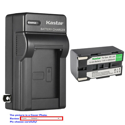 Kastar Battery Wall Charger for Samsung SB-L320 Samsung SC-L901 SCL901 ...