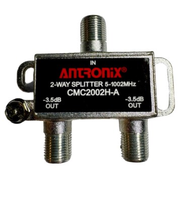 Antronix CMC2002HA Cable TV Splitter Coax RG6 Coaxial 2 Way Splitter ...
